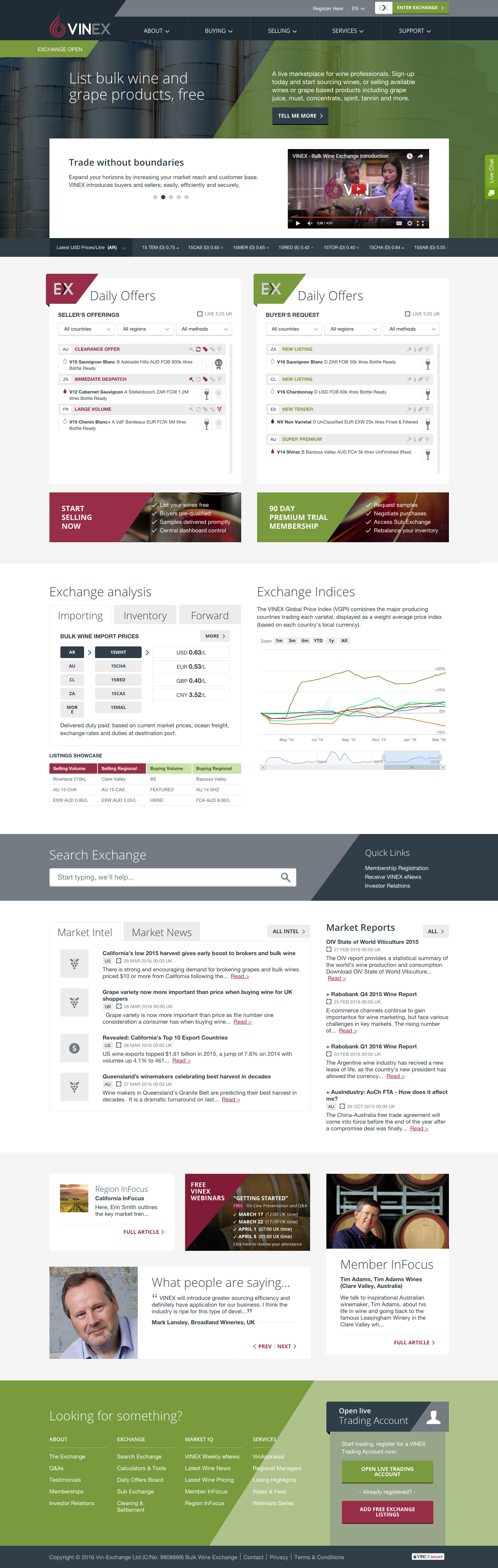 Vinex | Karmabunny Web Design